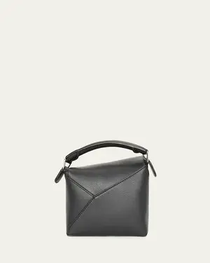 Loewe X Paula's Ibiza Puzzle Edge Top-handle Bag - Black