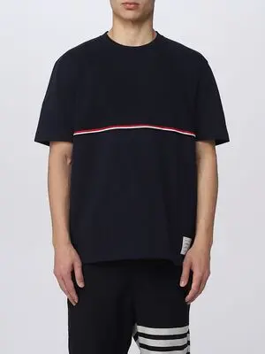Thom Browne Cotton T-shirt - Blue