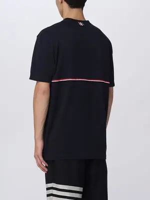 Thom Browne Cotton T-shirt - Blue