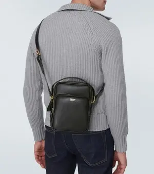 TOM FORD Leather Crossbody Bag