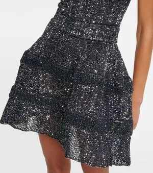 Alaïa Sequined Mini Dress