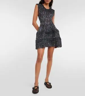 Alaïa Sequined Mini Dress