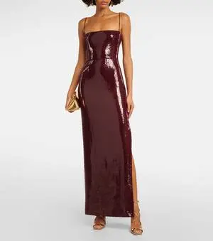 Galvan Stargaze Sequined Gown