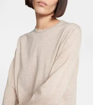 THE ROW Exeter Cashmere Top