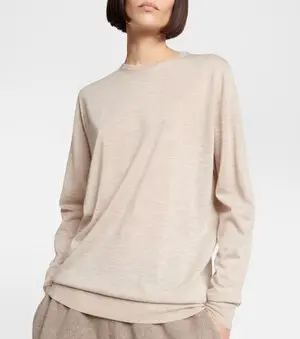 THE ROW Exeter Cashmere Top