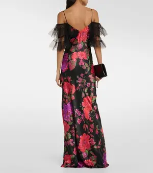 RODARTE Tiered Silk Tulle Gown