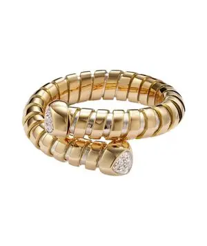 Marina B Trisolina Bypass Diamond Ring - Gold