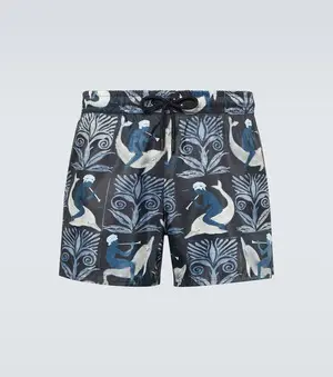 Commas Commas Printed Swim Trunks Multicoloured