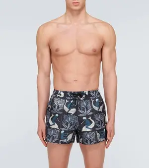 Commas Printed Swim Trunks - Multicoloured