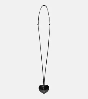 Alaïa Le Coeur Leather Bag Charm