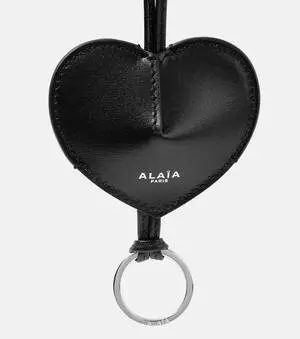 Alaïa Le Coeur Leather Bag Charm