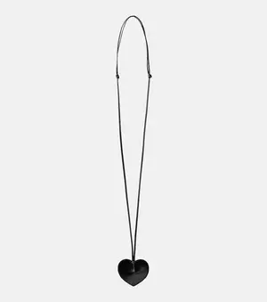 Alaïa Le Coeur Leather Bag Charm