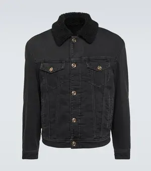 Versace Denim Blouson Jacket