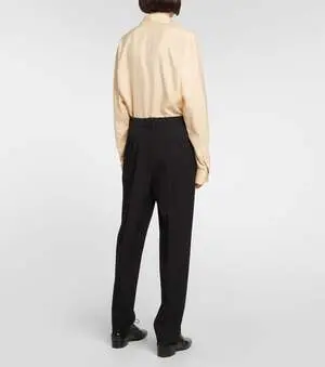 THE ROW Corby High-rise Straight Pants