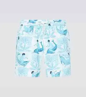 Commas Classic Swim Shorts - Blue