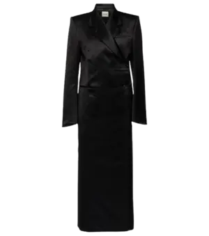 Khaite Kelton Satin Coat