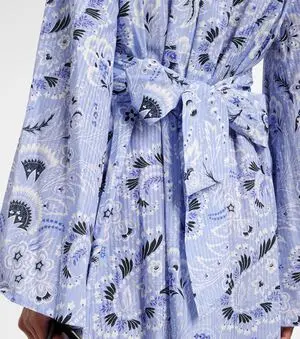 Etro Printed Cotton-blend Minidress