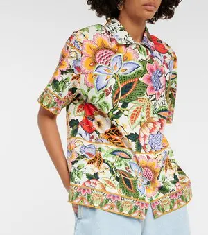 Etro Floral Cotton Shirt