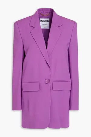 Boutique Moschino Notched Lapel Outerwear For Women