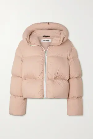 IENKI IENKI Kenny Hooded Quilted Down Jacket - Pink