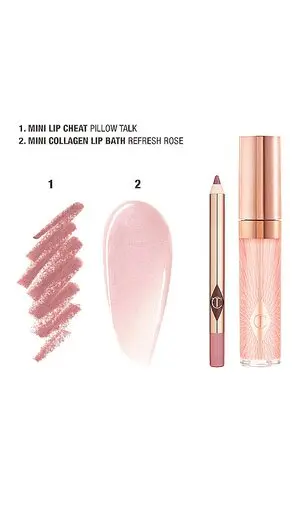 Charlotte Tilbury Glossy Fresh Pink Lip Duo In Pink - N,a