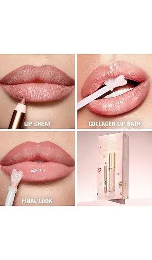 Charlotte Tilbury Glossy Fresh Pink Lip Duo In Pink - N,a
