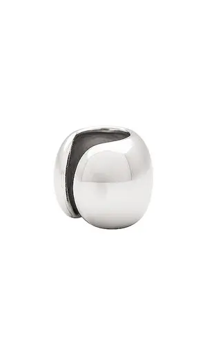 Ettika Chunky Metal Ear Cuff - Rhodium
