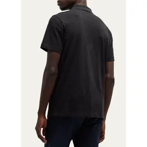 Theory Bron D Cosmos Polo Shirt - Black