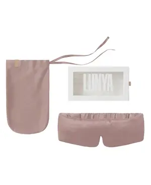 Lunya Washable Silk Sleep Mask - Delicate Pink
