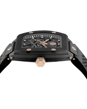 Philipp Plein The $keleton Ecoceramic Automatic Watch - Black