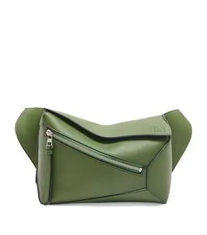 Loewe Small Puzzle Belt Bag Green