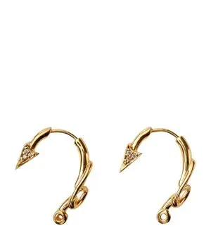 Burberry Plated Hook Earrings