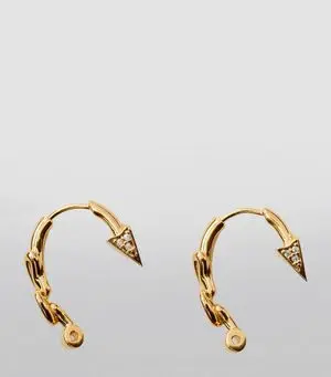 Burberry Plated Hook Earrings