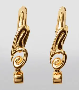 Burberry Plated Hook Earrings