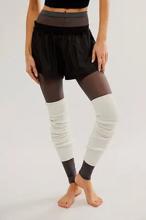 JULE Meshie Tights Charcoal