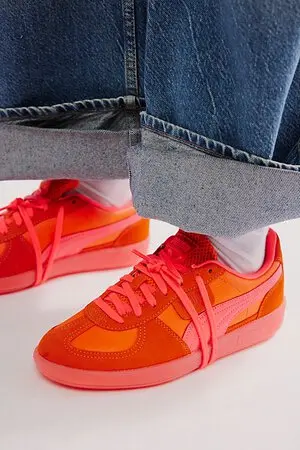 PUMA Puma Palermo Suede Sneakers Flame Flicker/sunset Glow