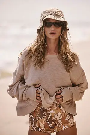 Free People My Time Layer Top - Pumice
