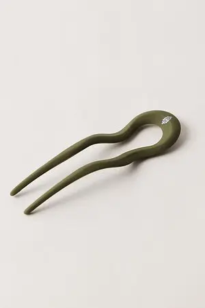 Free People FP Movement Team Player Hair Pin Green