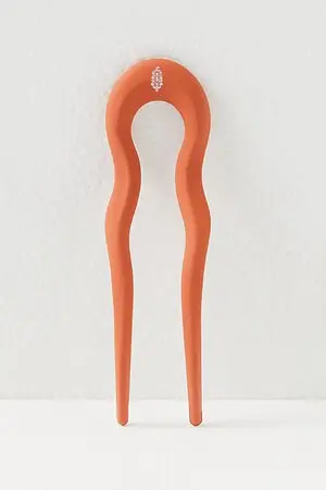 Free People FP Movement Team Player Hair Pin Orange Rust