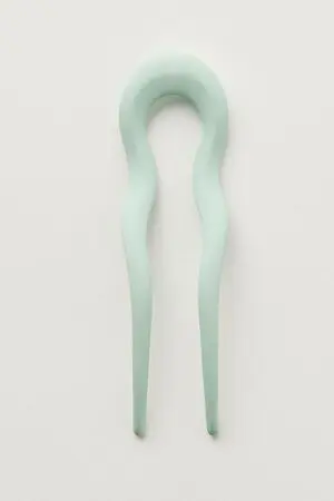 Free People Silicone Hair Pin - Pistachio