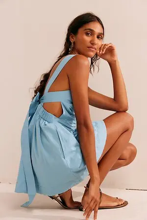 Free People Meet Me In Maui Mini Dress