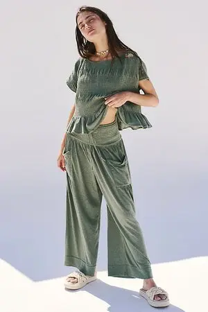 Free People Riley Set - Sea Spray