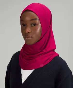 Lululemon Pull-On Hijab Pomegranate