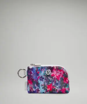 Lululemon Clippable Card Pouch Flower Glide Multi/vapor
