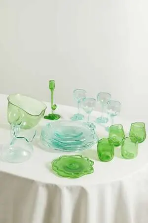 Completedworks 17-piece Glass Dinner Set - Clear