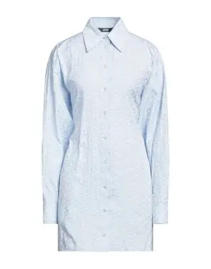 Gcds Military Cotton Shirt - Blue