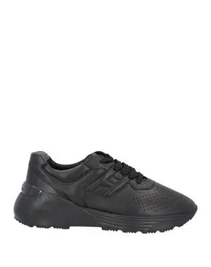 Hogan Leather Sneakers - Black