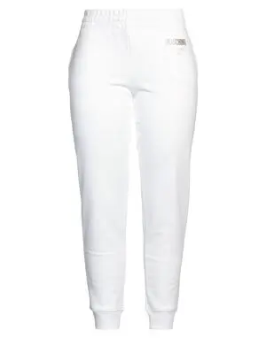 Moschino Couture Cotton Track Pants - White
