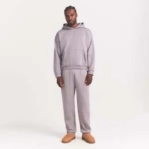SKIMS Relaxed Jogger Pants | Grey | | Fleece Lounge - Shadow