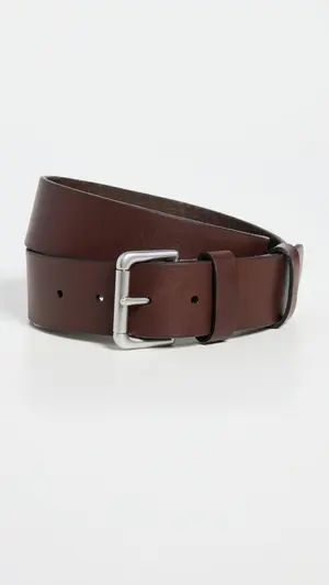 Polo Ralph Lauren Italian Saddle Leather Belt - Brown